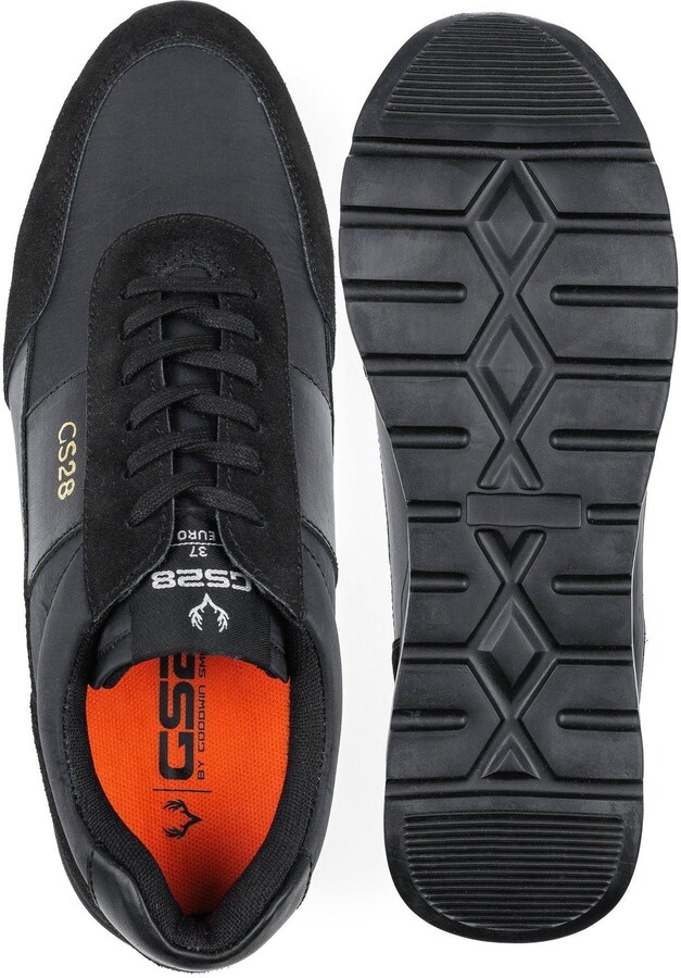 Goodwin Smith Leather & Suede Trainer - ShopStyle