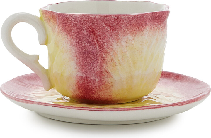 Moda Domus Handcrafted Ceramic Cabbage Tea Cup and Saucer - ShopStyle ...
