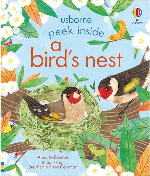 Usborne Books Peek Inside a Bird's Nest - by Anna Milbourne (Board Book ...