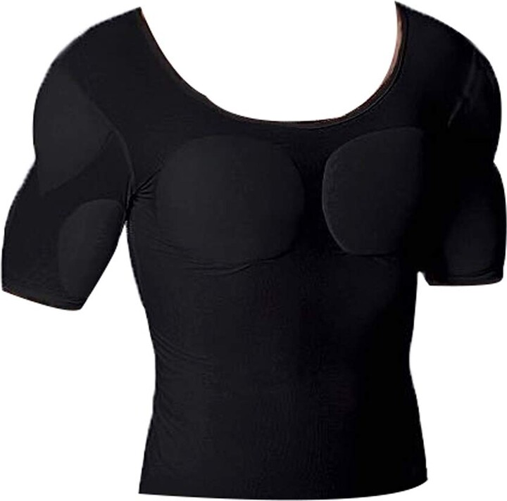 Ypnrd Fake Muscle Suit Men's Invisible Fake Fake Fake Grease Slim ...