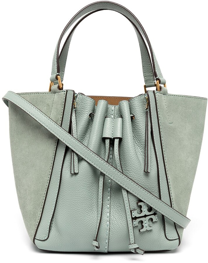 Tory Burch McGraw Dragonfly drawstring bag - ShopStyle