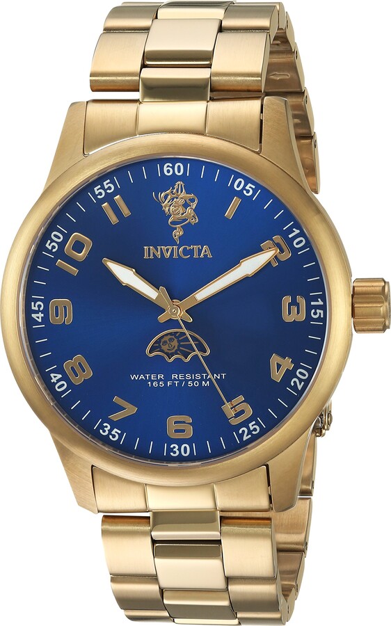 Invicta Men's 23824 Sea Base Analog Display Quartz Gold Watch - ShopStyle