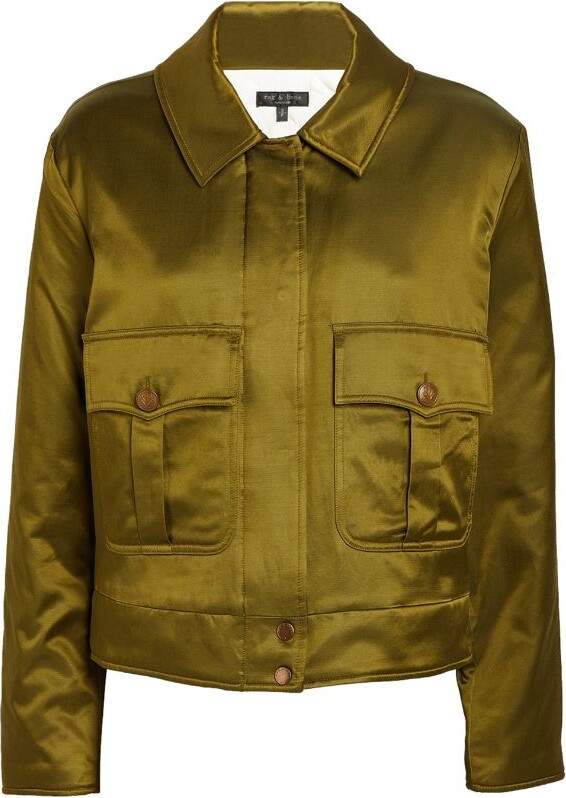 Rag & Bone Japanese Satin Colton Jacket - ShopStyle