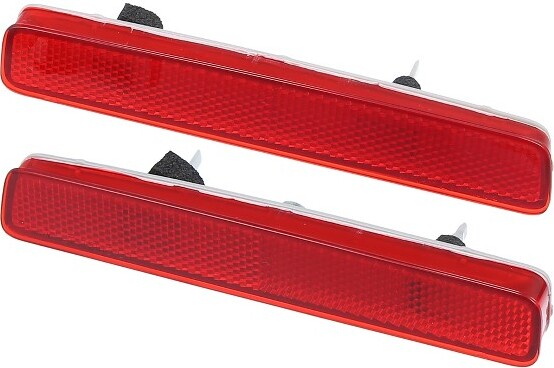 Unique Bargains Rear Bumper Reflector Side Emblems for Toyota Prius ...