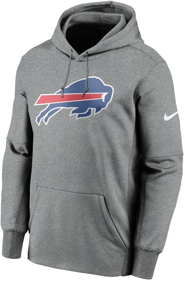 Nike Men's Buffalo Bills Prime Logo Therma Hoodie - ShopStyle