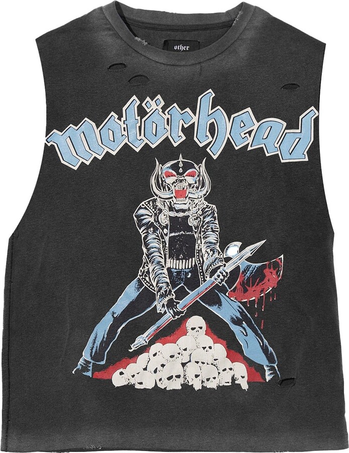 OTHER UK Women's Motorhead - Aaaaahhhh - Vintage Band Vest - Heavy ...