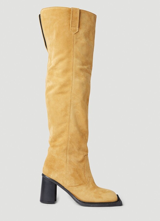 Ninamounah Howling Suede Knee-High Boots - ShopStyle
