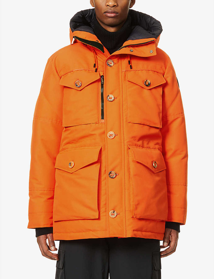 Ralph Lauren Rlx Hooded shell-down parka jacket - ShopStyle Outerwear