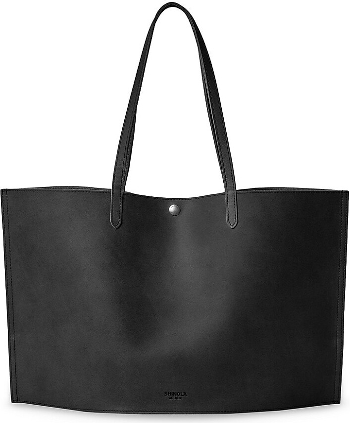 Shinola Utility Leather Snap Tote - ShopStyle Shoulder Bags