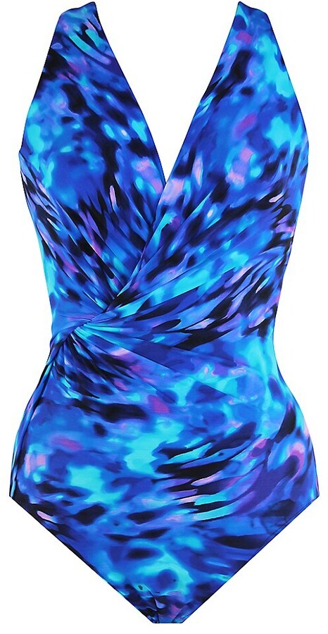 Miraclesuit Cloud Leopard Esmaralda One-Piece Swimsuit - ShopStyle