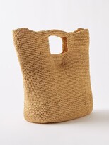 Heidi Klein Grace Bay Mini Raffia Bucket Bag - ShopStyle