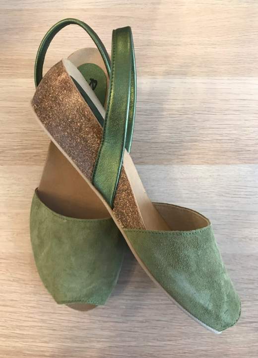 RIA Menorca - Shoe Nubuc Green - 40 ( 7) | green - Green/Green - ShopStyle