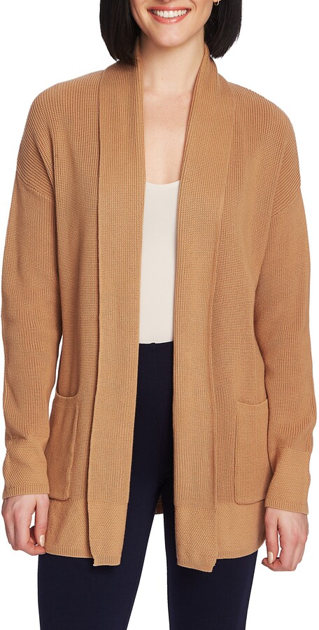 Chaus Open Front Long Cardigan - ShopStyle