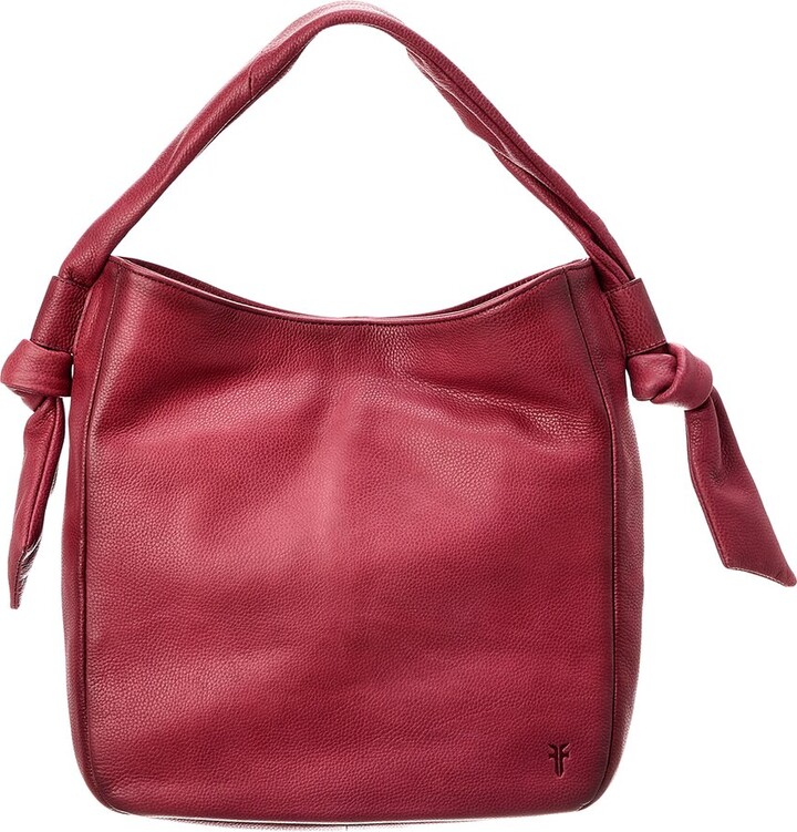 Frye Nora Knotted Leather Hobo Bag - ShopStyle
