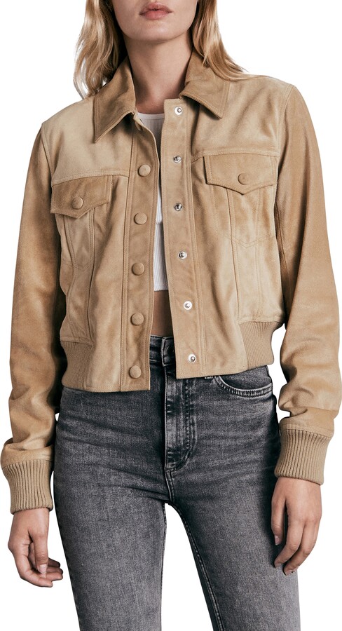 Rag & Bone Dionne Suede Jacket - ShopStyle