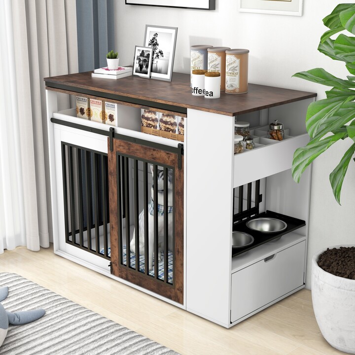 / Rotating Tabletop Island Bar Counter and Dog Cage 2-in-1 - ShopStyle