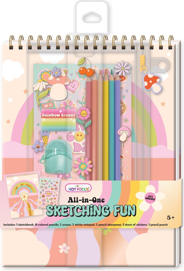 HOT FOCUS Kids' All-in-One Sketching Fun Set - ShopStyle Arts & Crafts Toys