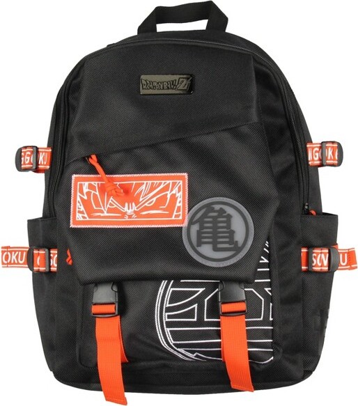 Dragon Ball Z Goku Anime Travel School Backpack With Padded Tech Pocket ...