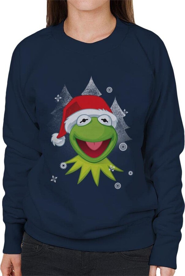 All+Every The Muppets Kermit The Frog Santa Hat Christmas Women's ...