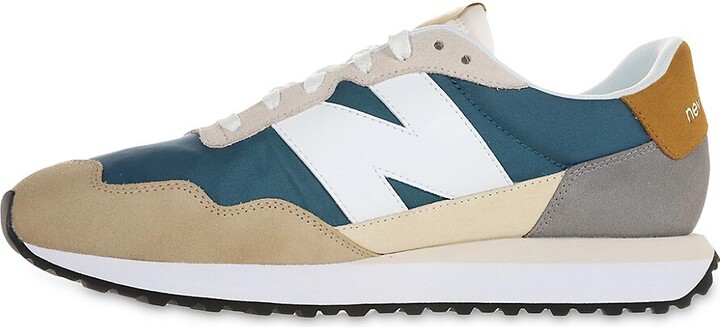 New Balance 237 Logo Suede Casual Sneakers - ShopStyle
