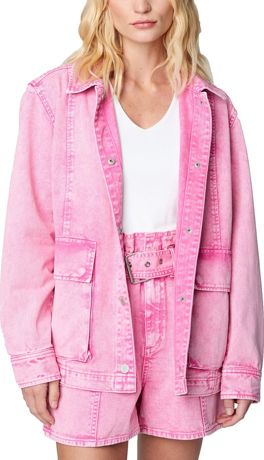 Blank NYC Womens Luxury Clothing 100 Percent Cotton Jacket Shacket ...