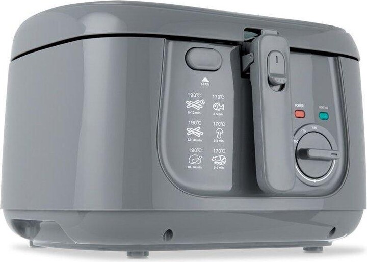 LIVIVO 2.5L Deep Fat Fryer - Non-stick Surface, Mesh Frying Basket ...