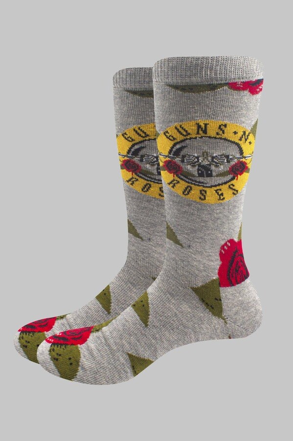 Offizielle Merch Socken Guns N' Roses Bullet Roses Socken Damen ...