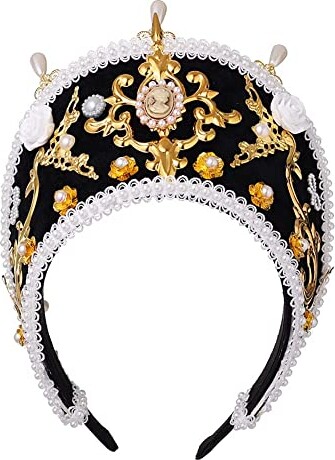 GRACEART Anne Boleyn Hat Headpiece Elizabethan Headwear Tudor Coronet ...