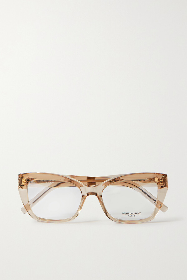 Saint Laurent Eyewear Ysl D-frame Acetate Optical Glasses - Pink ...