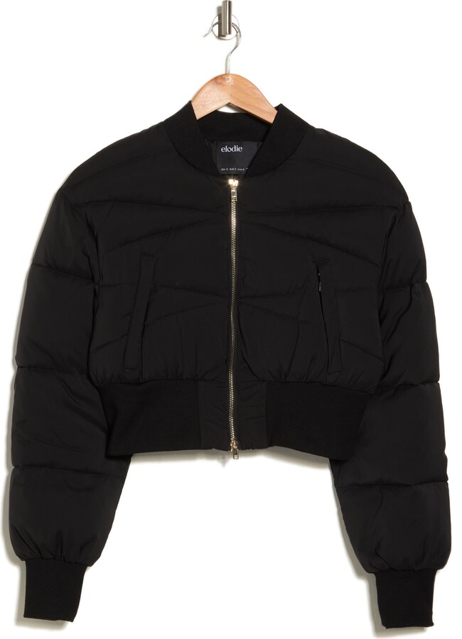 Elodie K Quilted Bomber Jacket - ShopStyle