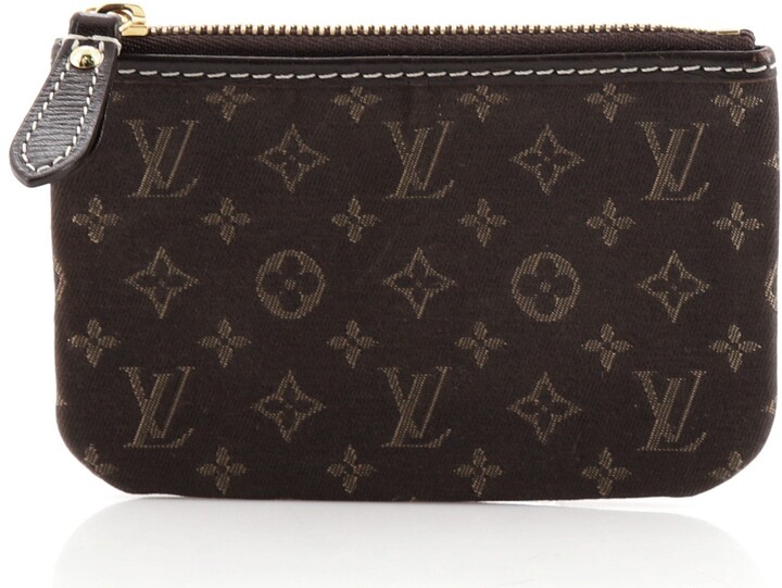Louis Vuitton Key Pouch Mini Lin - ShopStyle Bags