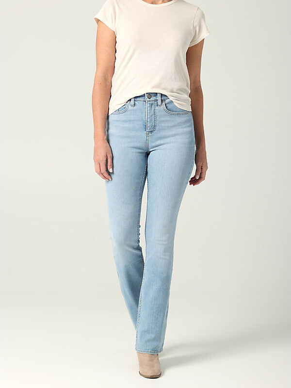 Lee Ultra Lux High Rise Bootcut Jeans - ShopStyle Plus Size Denim