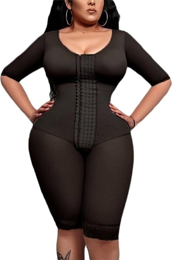 KIRYU BBL Stage 2 Fajas Colombianas Shapewear for Women Tummy Control Postpartum Short Bodysuit ...