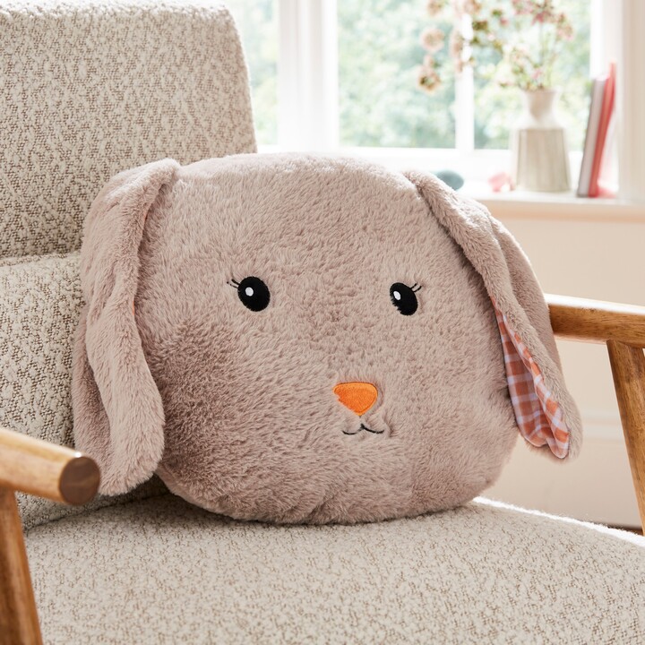 Dunelm Bunny Cushion MultiColoured - ShopStyle
