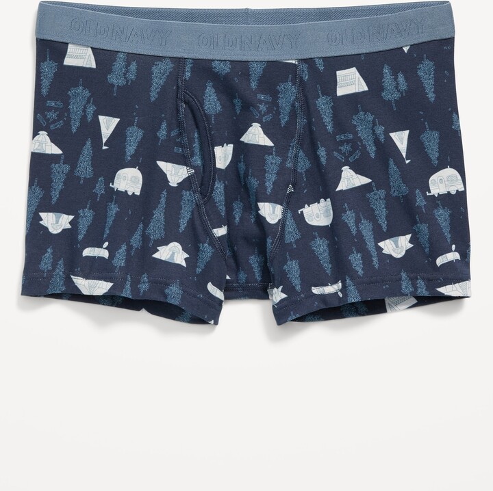 Old Navy Printed Built-In Flex Underwear Trunks for Men -- 3-inch ...