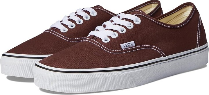 Vans Authentic (Color Theory Bitter Chocolate) Skate Shoes - ShopStyle