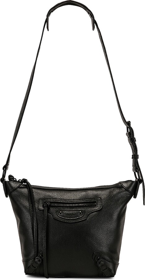 Balenciaga XS Neo Classic Hobo Bag in Black - ShopStyle