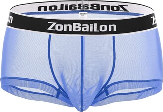 JINSHI Ball Pouch Underwear for Men Bulge Enhancing Dual Pouch Low Rise ...