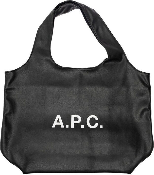 A.P.C. Ninon Logo Detailed Medium Tote Bag - ShopStyle