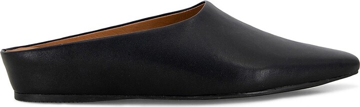 Andre Assous Norma Leather Concealed Wedge Mules - ShopStyle