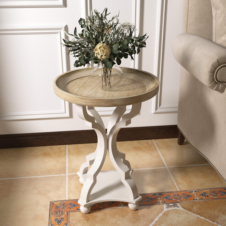 COZAYH Rustic Farmhouse Cottagecore Accent End Table - ShopStyle