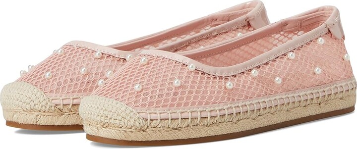 Kate Spade Pearl Fishnet Espadrille Ballet Flat Women's Shoes Mochi ...