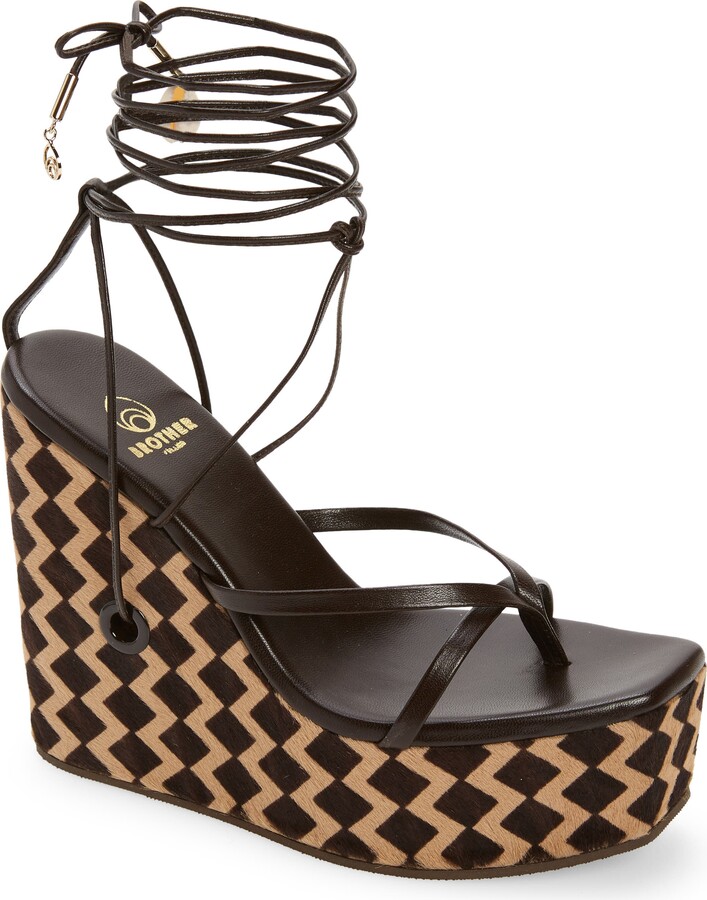 Brother Vellies Gemini Platform Wedge Sandal - ShopStyle