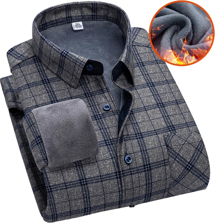 RAFYZY Winter Flannels for Men - ShopStyle Shirts