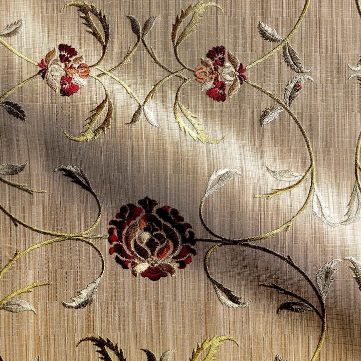 Dunelm Inca Made to Measure Fabric By the Metre Gold/Red - ShopStyle Decor