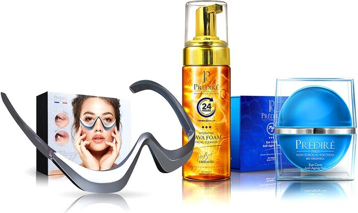 Predire Paris 6.77Oz Rapid Renewal & Anti-Aging Eye Set With Ems Device ...