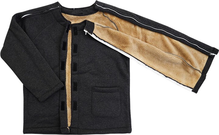 QLLYHLH Mens Elderly Care Clothing Two-Piece Set for Post Surgery ...