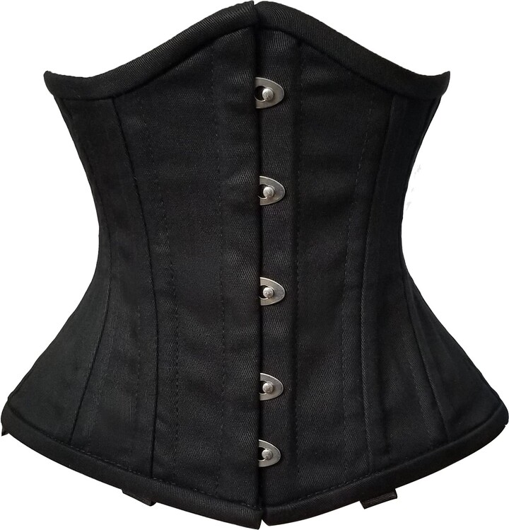 luvsecretlingerie Heavy Duty 26 Double Steel Boned Waist Training Satin ...