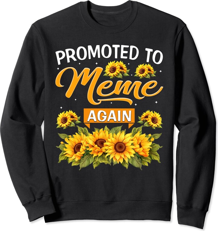 Sunflower Pregnancy Announcement Mothers Day Women Promoted To Meme ...