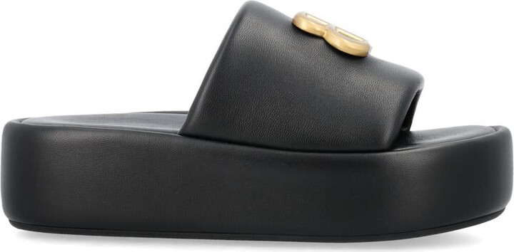Balenciaga Rise BB slides - ShopStyle